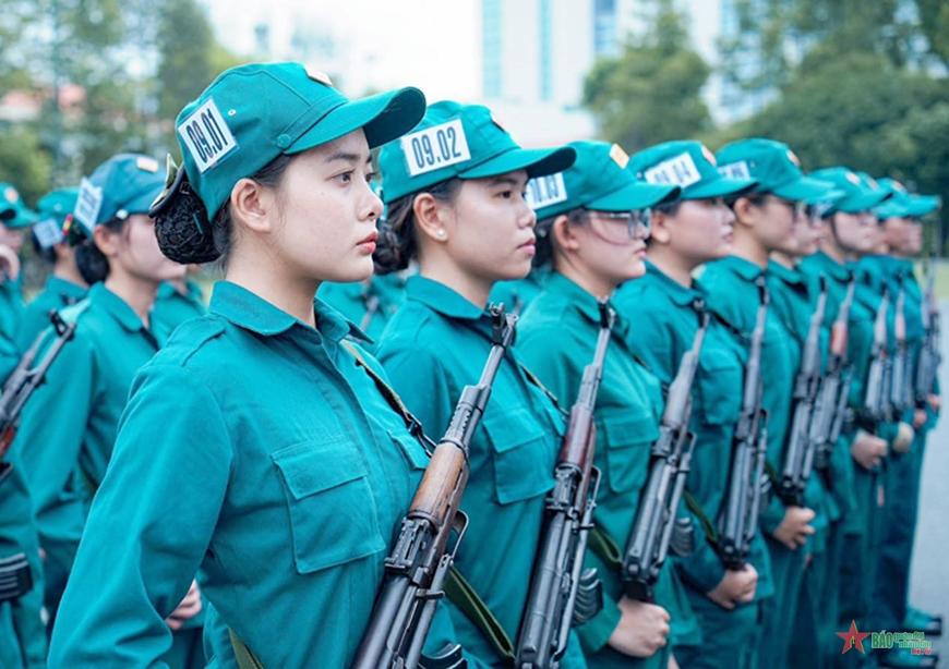 Southern female guerrilla force train hard for parade